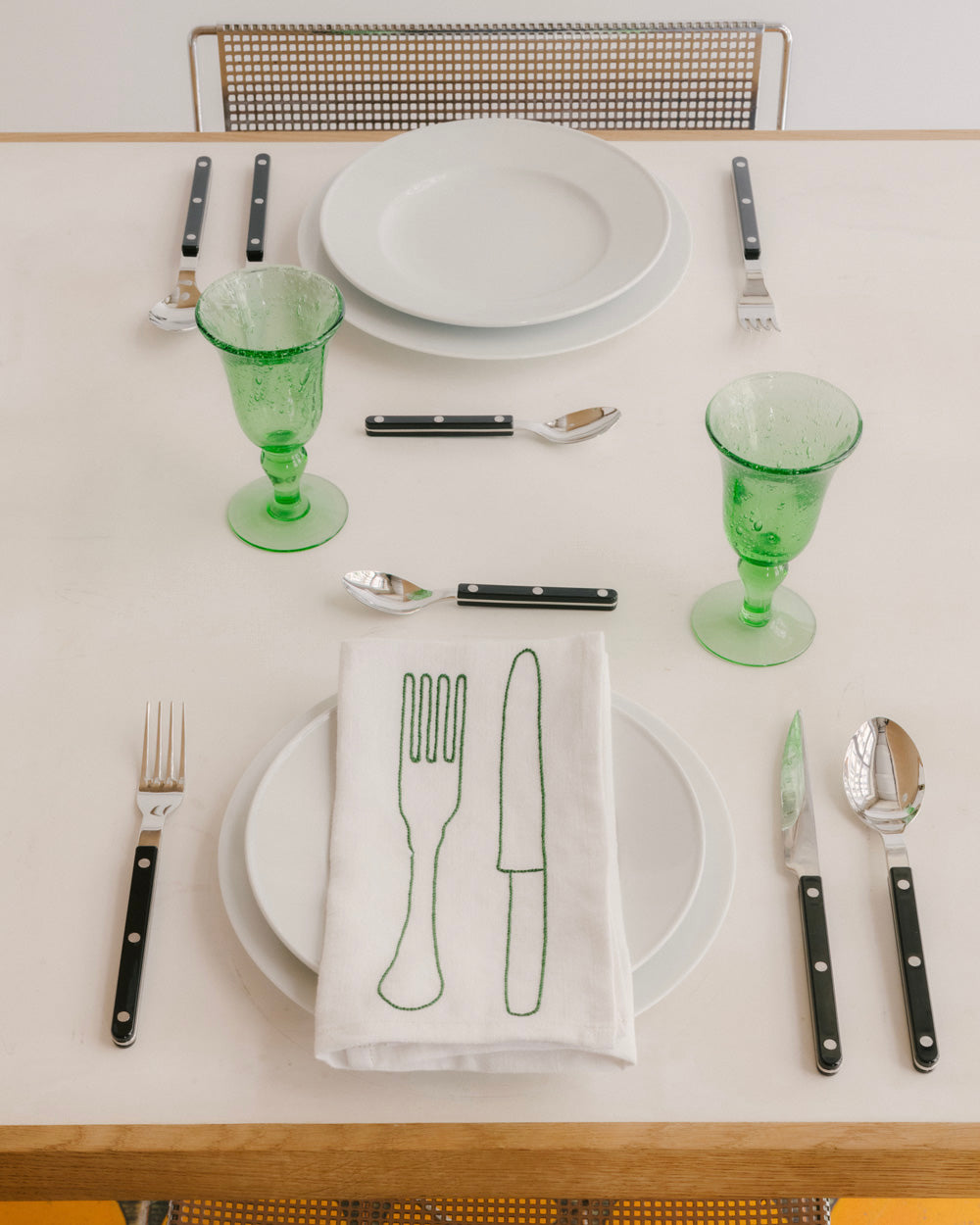 Fork & Knife Napkin – Œuvres-sensibles